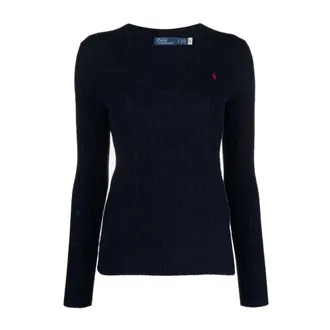 Polo Ralph Lauren Damen, Strickwaren, Blau, MGr&ouml;&szlig;e