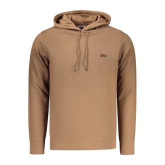 Rifle Marrone Baumwolle Herren Sweatshirt
