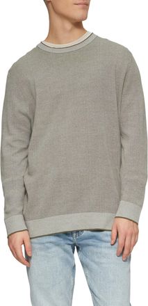 QS by s.Oliver Herren 2163015 Pullover in melierter Optik, 79W0, X-Large