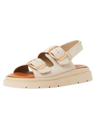 Tamaris Femme Damen 1-28233-44 Sandale cale, Ivoire, 41 EU