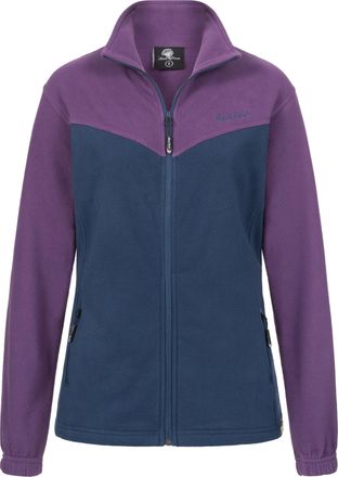 Rock Creek Damen Fleecejacke warm &Uuml;bergangsjacke Windbreaker Fleece Jacken Outdoorjacke Stehkragen Damenjacke Teddyfleece Sweatjacke Pullover D-501 Navy XXL