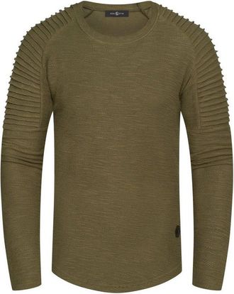 SOULSTAR Sweatshirt S2KAUAI mit Biker-Steppung