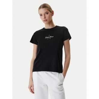 Guess T-Shirt W6RI18 J1314 Schwarz Regular Fit