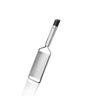 GEFU Feinreibe PRIMELINE mini, Edelstahl, DIAMOND LASER CUT, innengew&ouml;lbte Reibfl&auml;che, Schutzkappe, ergonomischer Griff, ideal f&uuml;r Tischservice