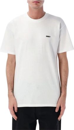 Obey Homme, Tops, Blanc, Taille: XL Always Watching Tee