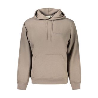 Calvin Klein Marrone Baumwoll-Herrenhoodie