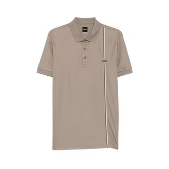 HUGO BOSS TOC Game 3 Polo - - Tops - Herren - Beige - XL