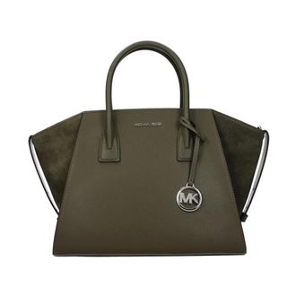 Michael Kors Luxuri&ouml;se Lederhandtasche mit elegantem Design - - Bags - Damen - Gr&uuml;n - ONE SIZE