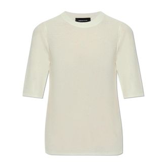 Fabiana Filippi Pullover mit Besatz - - Knitwear - Damen - Beige - M