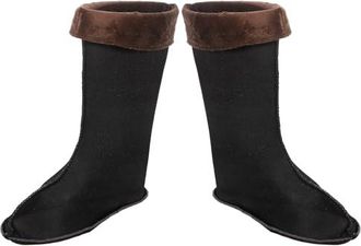 FOMIYES Doublures Thermiques Polaire Épaisses pour Bottes de Pluie Hiver Semelles Chaudes Isolantes Unisexes Chaussettes Fines pour Bottes de Randonnée Taille