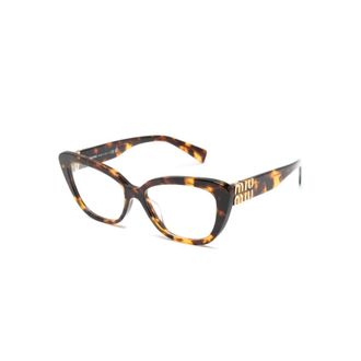 Miu Miu Optische Fassung - - Accessories - Damen - Braun - 55 MM