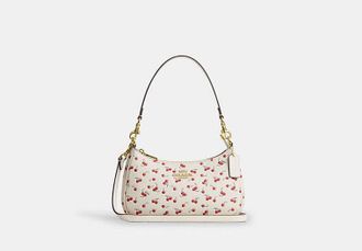 Coach Teri Schultertasche Mit Kirschprint