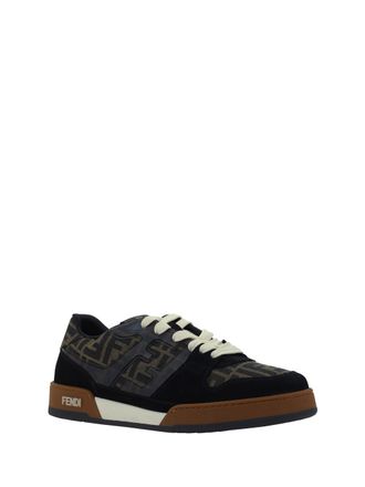 Fendi Mens Match Sneakers Nero+tabacc.nero+ice