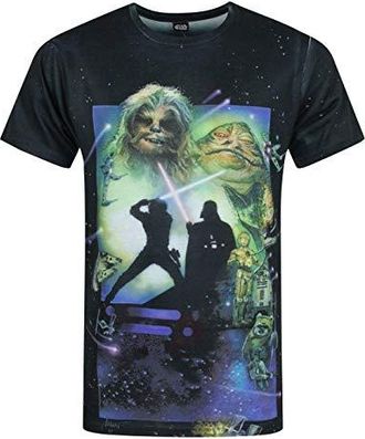 Star Wars Return of The Jedi Sublimation Mens T-Shirt