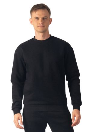 Carlheim Mens Sweatshirt Hudson Branded, Black, X-Large