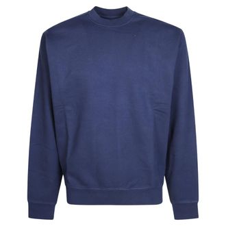 Arte Homme, Sweatshirts et sweats &agrave; capuche, Bleu, Taille: M SweaT-shirt &agrave; col rond avec imprim&eacute; au dos