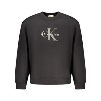 Calvin Klein Cotton Sweatshirt - - Sweatshirts & Hoodies - Herren - Schwarzk - XL