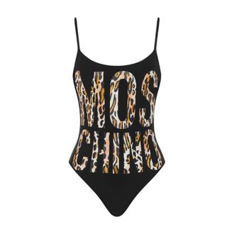 Moschino Femme, Maillots de bain, Noir, Taille: 38 FR Maillot de Bain Intero &Eacute;l&eacute;gant pour Femmes