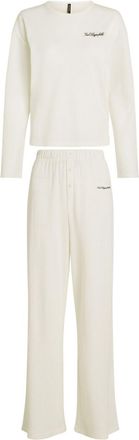 Karl Lagerfeld Semi-transparenter Hotel Karl Pyjama - Nude
