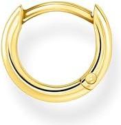 Thomas Sabo Boucles doreilles à clip en argent sterling 925 pour femme, 1,20 cm, Argent sterling, Non applicable