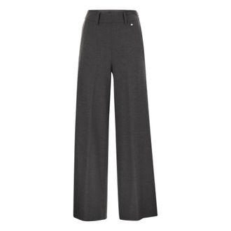 Herno Resort Hose aus Melange-Gewebe - - Trousers - Damen - Grau - L