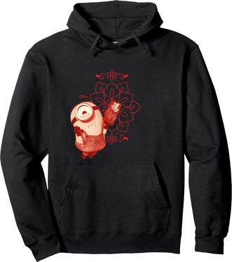 MINIONS Minions Stuart Lunar New Year Blossoms Pullover Hoodie
