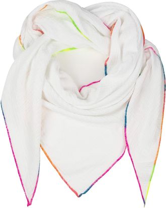 Glamexx24 XXL Schal f&uuml;r Damen oder Herren. Baumwollschal mit Farbverlauf an der Naht. Winterschal. Sehr warm und weich auf der Haut Made Italy