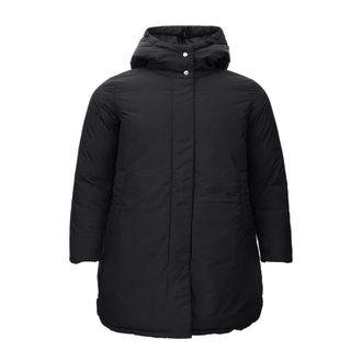 Add Bunte Polyamid Jacke Mantel Duo - - Jackets - Damen - Schwarzk - S