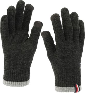 Tommy Hilfiger Magischer Herren-Handschuh mit Touchscreen-Technologie, Dunkelgrau, Einheitsgr&ouml;&szlig;e