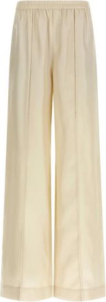 Loulou Studio Femme, Pantalons, Beige, Taille: 42 FR Lars Pants