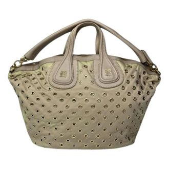 Givenchy Sac &agrave; main en cuir beige Pre-owned - Femme - Pre-owned - Beige - Taille: ONE Size