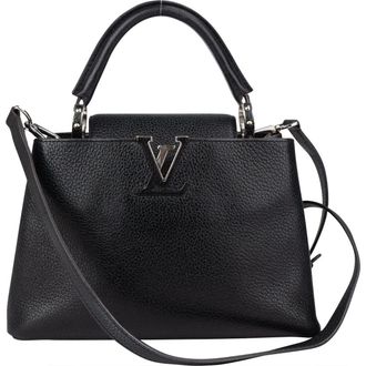 Louis Vuitton Crossbody Bags - Louis Vuitton Noir Taurillon Capucines BB Handbag - Gr. unisize - in Schwarz - f&uuml;r Damen