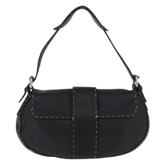 Fendi Pre-owned Leder Umh&auml;ngetasche - - Pre-owned - Damen - Schwarzk - ONE SIZE