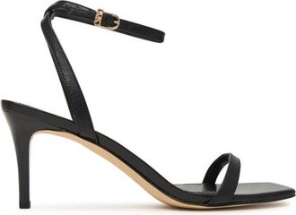 Michael Kors Femme, Chaussures, Noir, Taille: 39 1/2 EU Liana Mid Sandal