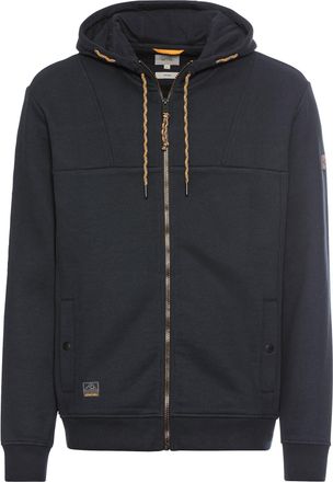 Camel Active Herren Sweatjacke aus einem Organic Cotton Mix Nachtblau Menswear-S