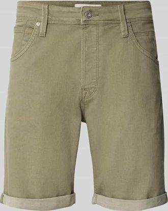 Jack & Jones Regular Fit Shorts mit Umschlag Modell RICK