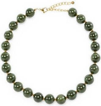 Au Printemps Paris Collier &agrave; perles