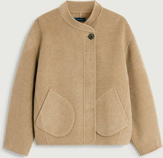SOEUR MANTEAU WINDSOR CAMEL CHIN&Eacute;