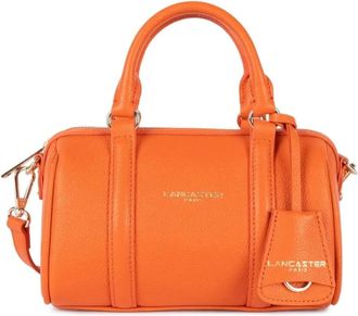 Lancaster Femme, Sacs, Orange, Taille: ONE Size Sac polochon Zipp&eacute; S Milano Ana