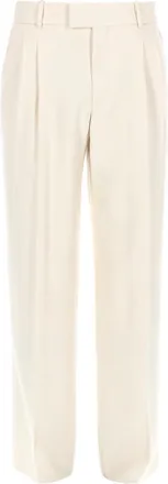 Dr&ocirc;le de Monsieur Pantalons D&eacute;contract&eacute;s - Blanc