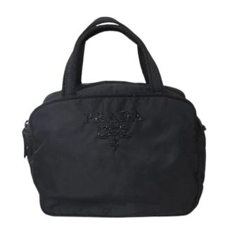 Prada Pre-owned Vintage Nylon Handbag - - Pre-owned - Damen - Schwarzk - ONE SIZE