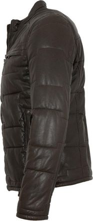 Mauritius Lederjacke GMAplin Gipsy- Herren Lederjacke Steppjacke Lammnappa chestnut