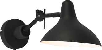 Steinhauer Steinhauer - Anne Lighting - applique murale - Kasket - noir - m&eacute;tal - lampe