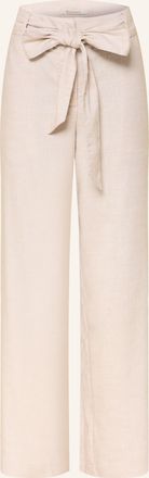 Barbour Marlenehose Gabby Mit Leinen beige