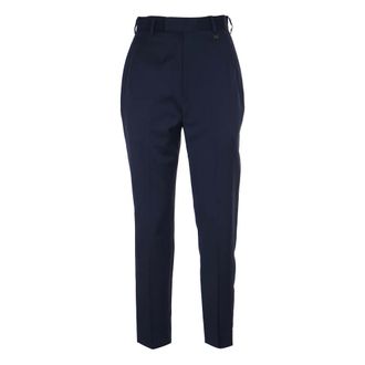 Vivienne Westwood Femme, Pantalons, Bleu, Taille: 34 FR Pantalon Cigarette Bleu