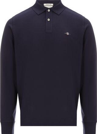 GANT Polo manches longues en coton