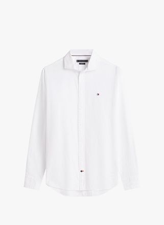 Tommy Hilfiger Chemise manches longues &agrave; motif en coton