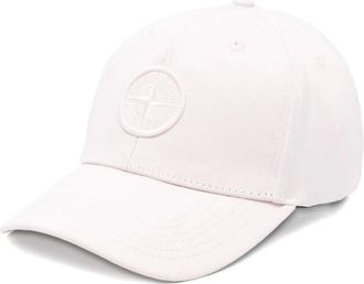 Stone Island unisex, Accessoires, Rose, Taille: L Casquette avec Logo