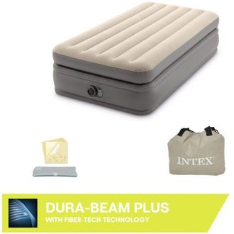 Intex 64162 Twin Comfort Luftbett G&auml;stebett Luftmatratze Aufblasbar 99x191x51cm - Intex