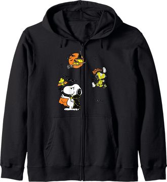 Peanuts Halloween Aufkleber Kostüm Party Spaß Kapuzenjacke